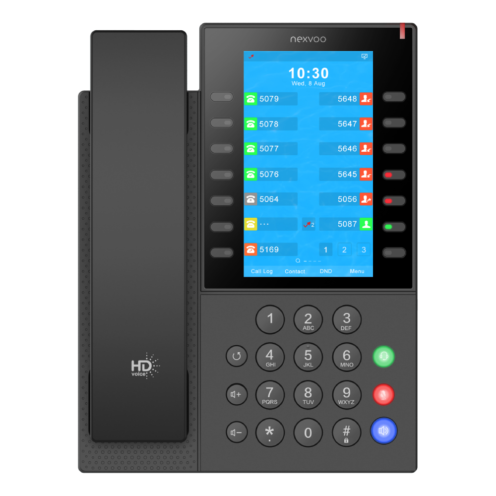 Touch screen WIFI SIP video Phone with Bluetooth |N350-Nexvoo – nexvoo